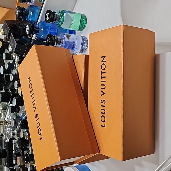 Louis Vuitton | Other | Louis Vuitton Magnetic Empty Cologne Boxes ...